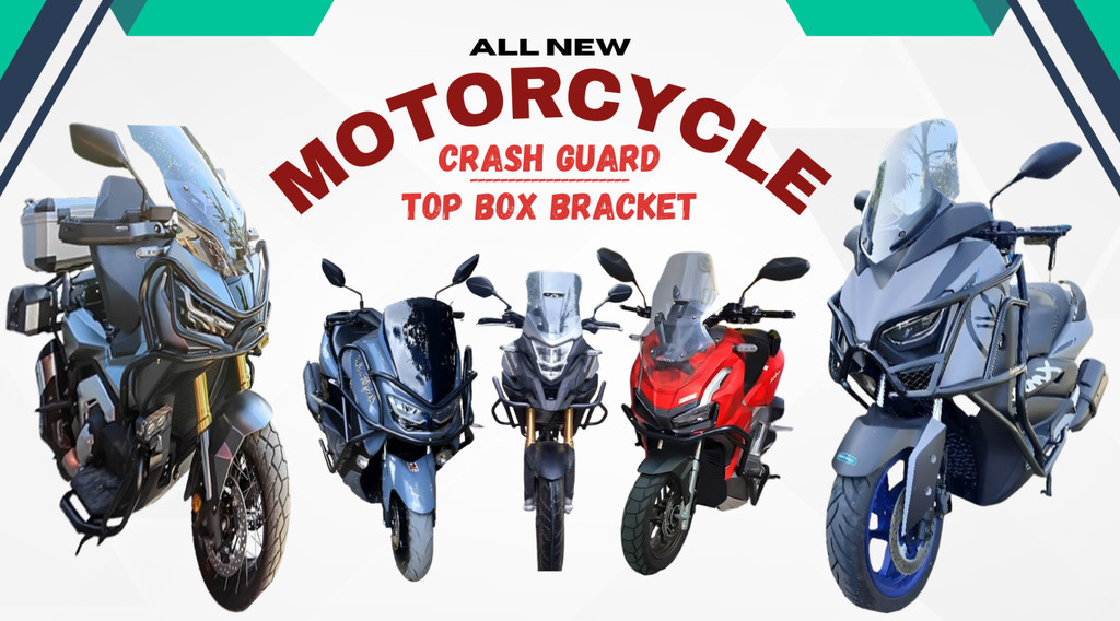 YAMAHA NMAX TECHMAX 155 ( V3 ) - HEAVY DUTY TOP & SIDE BOX BRACKET ...