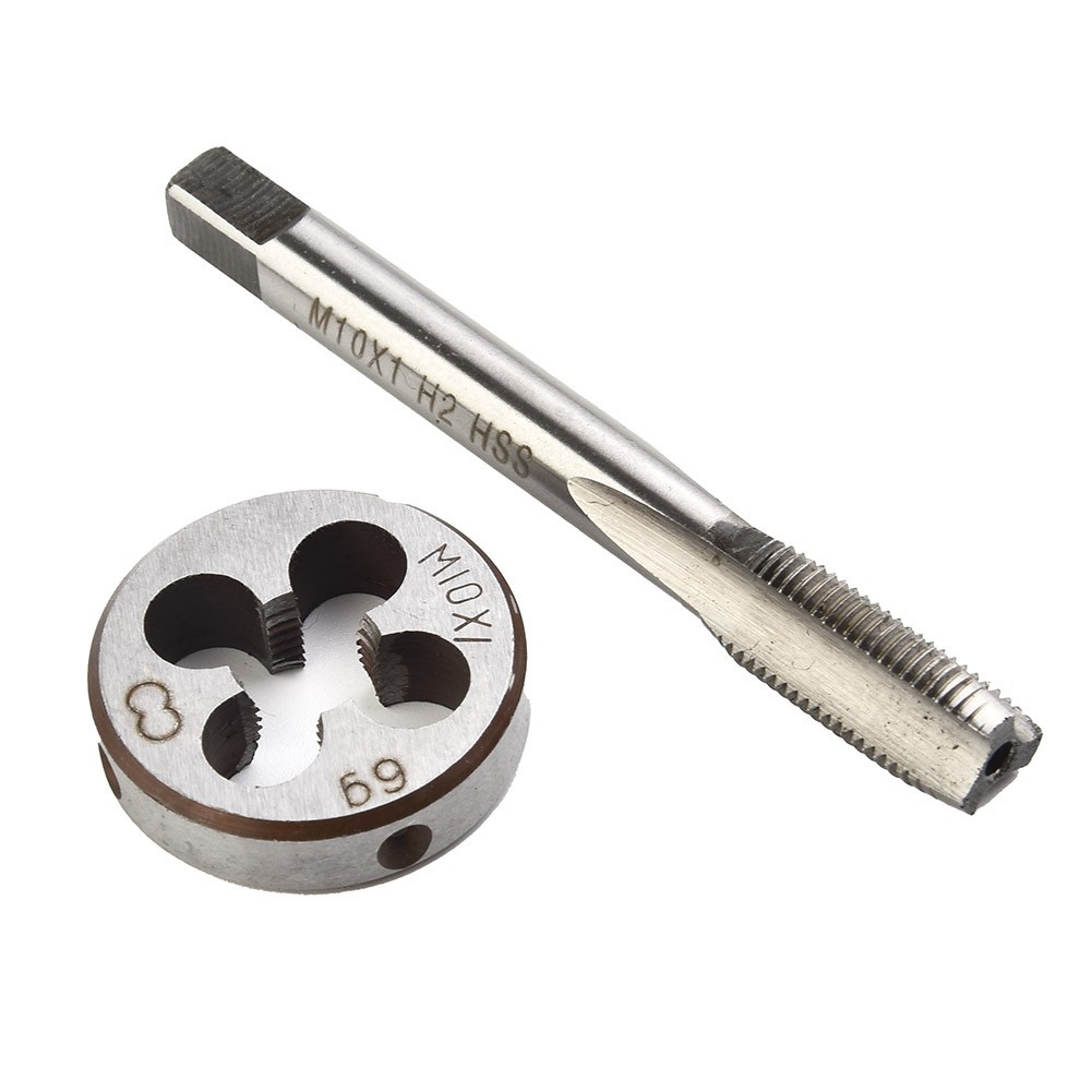 [TRC]HSS M10 x 1mm Tap & M10 x 1.0mm Die Metric Thread Right Hand ...