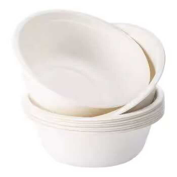 ☑♥ Dinnerware Portable Bowls Paper Pulp Disposable Plates Picnic Set of ...