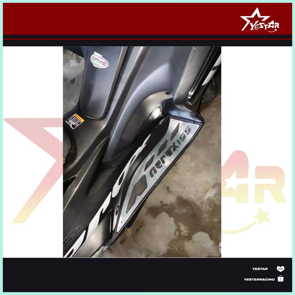 Yestar Racing 1set Alloy Aerox 155 V1 Matting Footboard W/ Complete ...