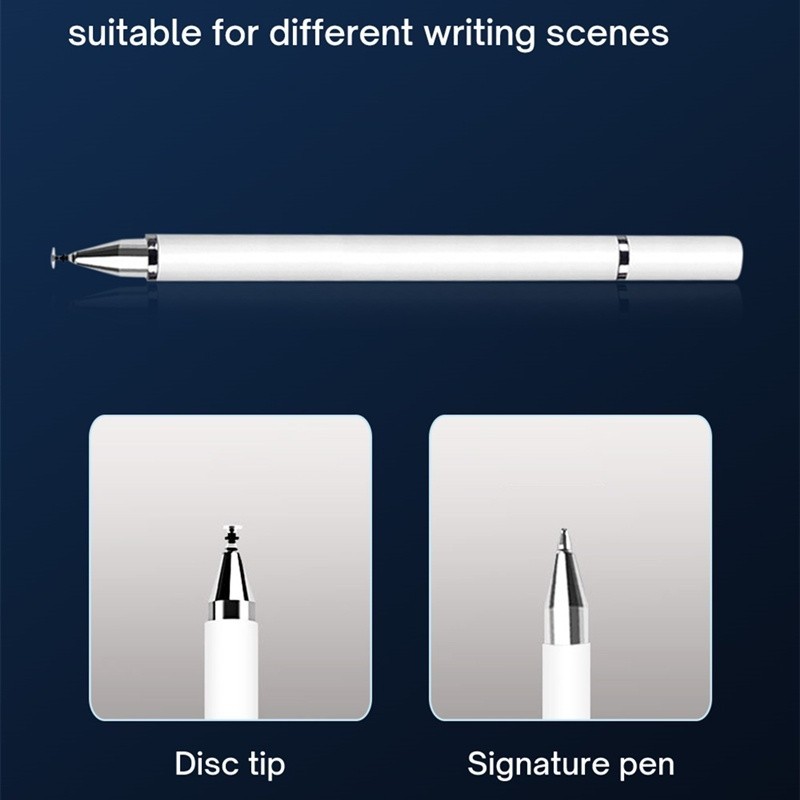 2In1 Capacitive Pen Universal Touch Screen Drawing Pen Stylus for Phone ...