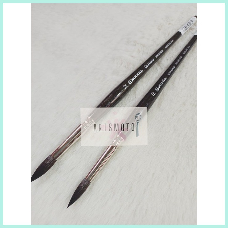 ESCODA: Ultimo Prado Versatil Perla and Daler Rowney Brush Brush ...