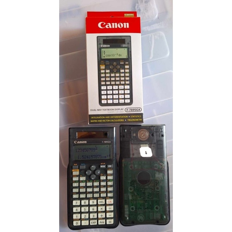CANON F789SGA SCIENTIFIC CALCULATOR FOR PRC BOARD EXAMS FREE CASE FREE ...