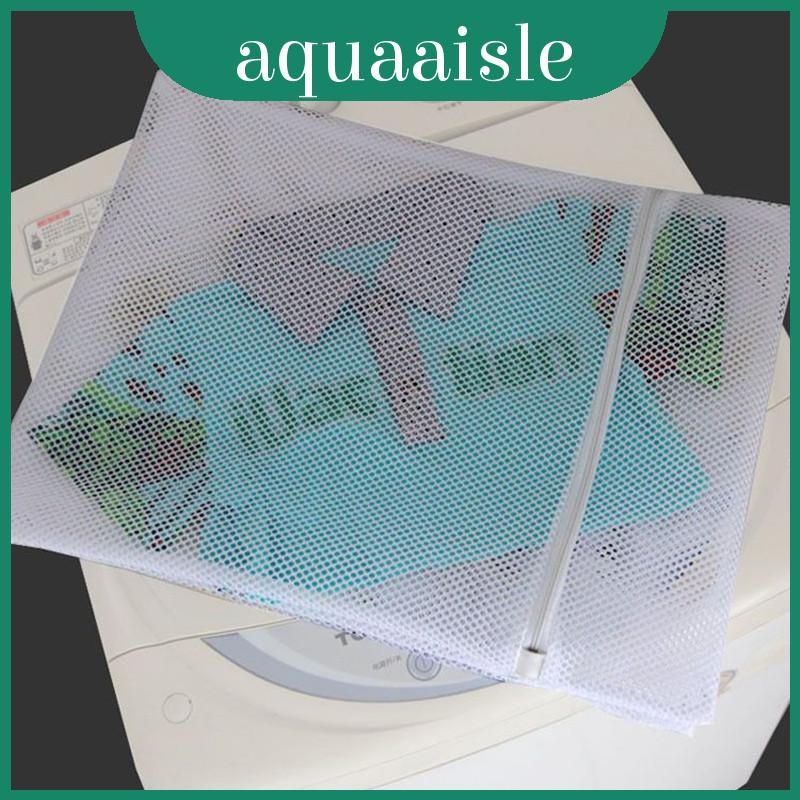 Laundry Soft Mesh Net Zipper Bag For Safeguarding Delicate Clothes ...