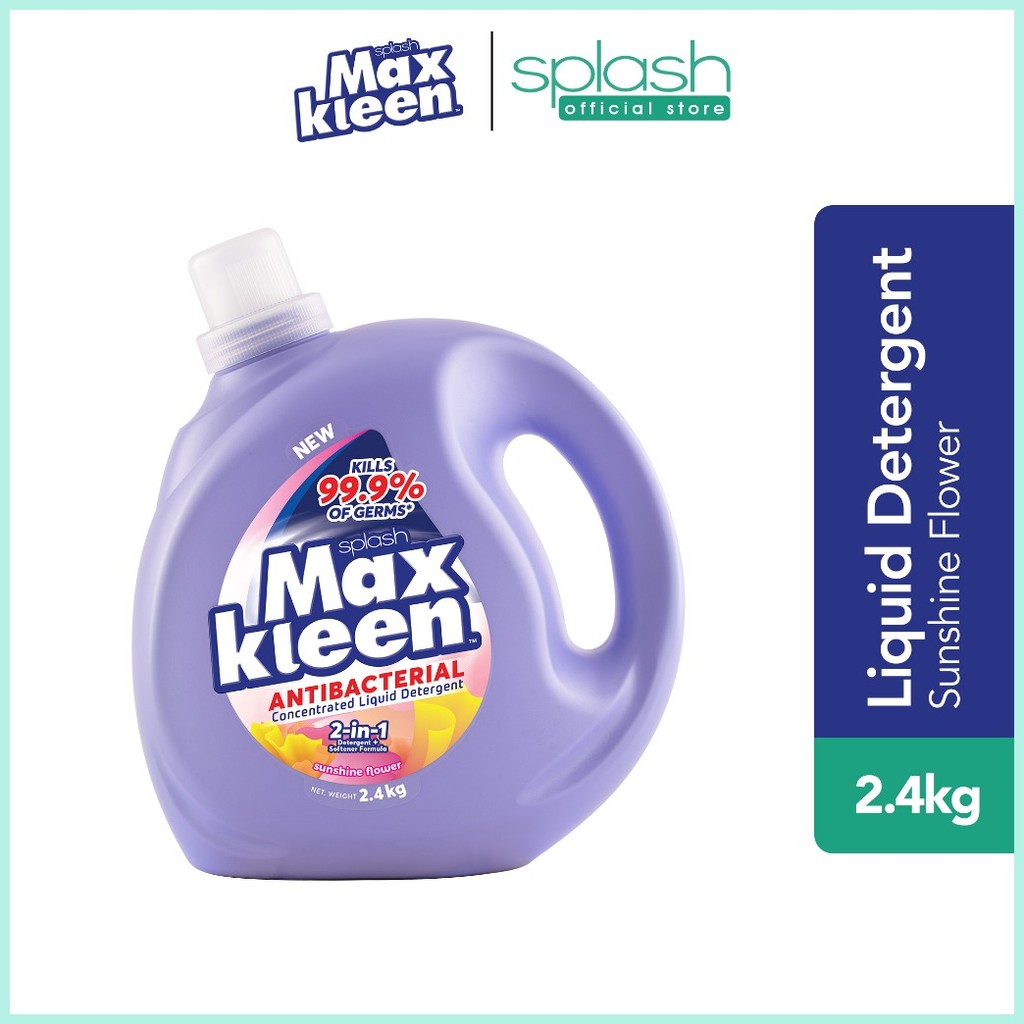 Splash MaxKleen Antibacterial Concentrated Liquid Detergent - Sunshine ...