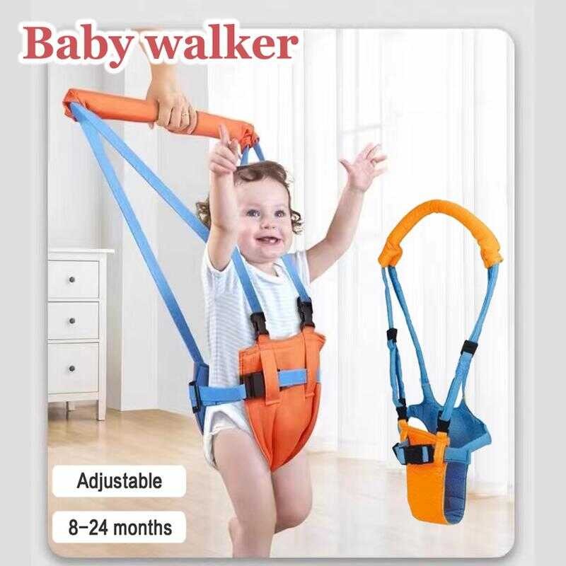 Happily Baby Toddler Walker Hand Pull Type Learn Walk Belt To Safety ...