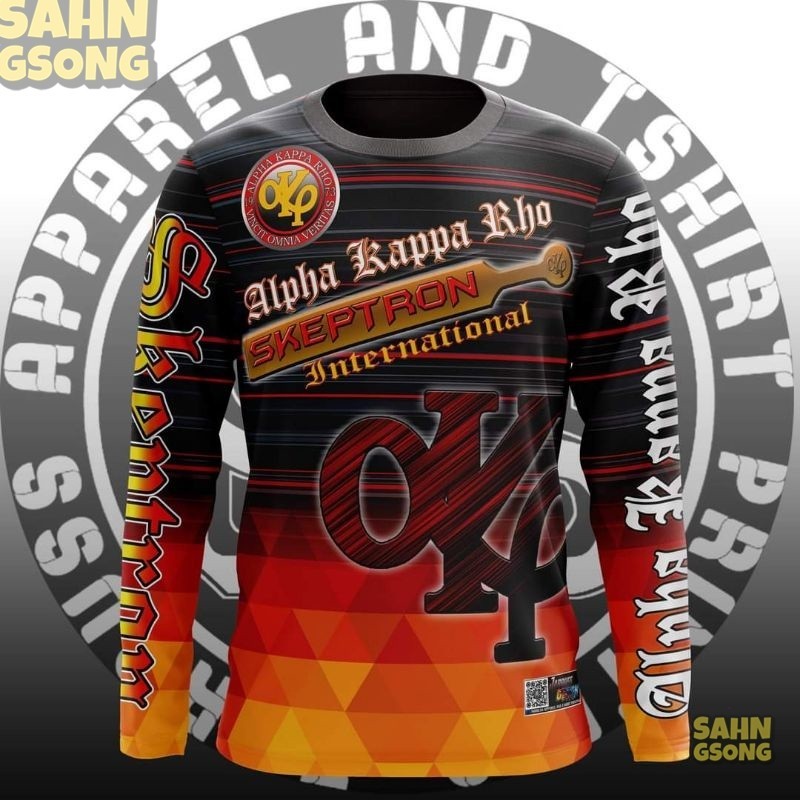 AKP 1973 Long sleeve 51 Years Anniversary AKP SKEPTRON Alpha Kappa Rho ...