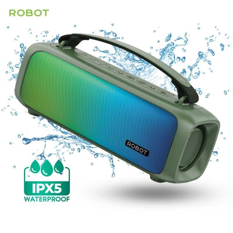Robot RB570 Speaker Bass Boost RGB Lights IPX5 Bluetooth 5.3 Original ...