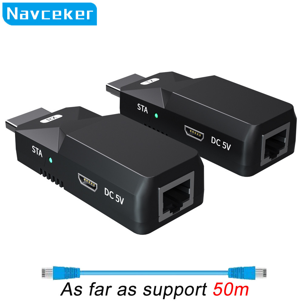 2024 50M HDMI Over IP Network Extender 1080P HDMI Transmitter by RJ45 ...