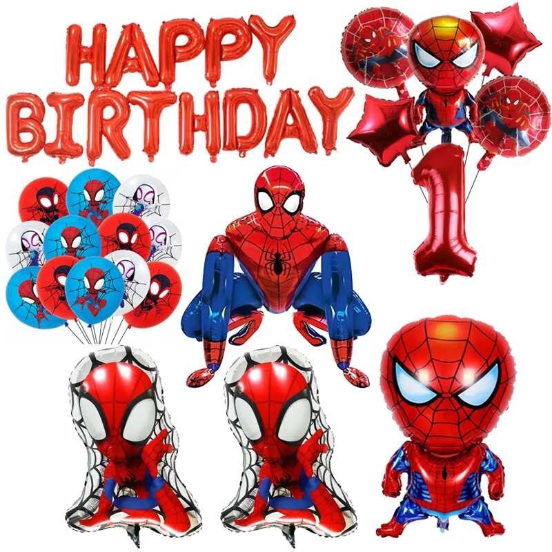 Decorations Spiderman Spidey And His Amazing Friends Theme Balloons Set ...