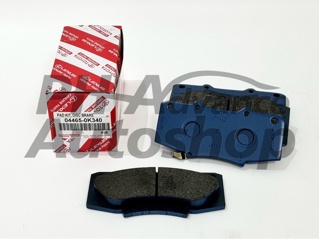 Brake Pads Toyota Fortuner / Toyota Hilux 2012-2015 (FRONT) 04465-0K340 ...
