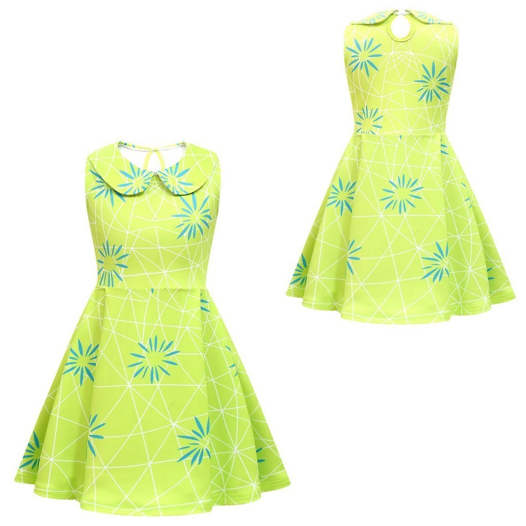 Inside Out Cartoon Character Costume 2-10yr Girls Inside Out 2 Happy ...