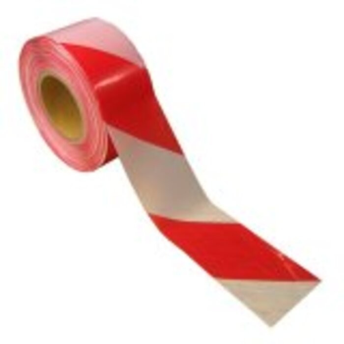 Hazard Warning/Safety Stripe Adhesive Caution Tape 48MM x 20M (Red ...