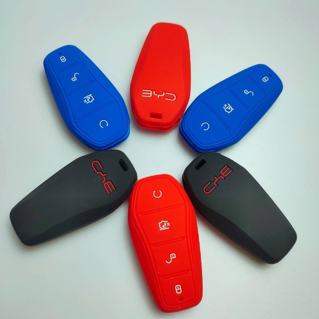 BYD Silicone Remote Key Case For Car ATTO 3/Dolphin/EV | Shopee Philippines
