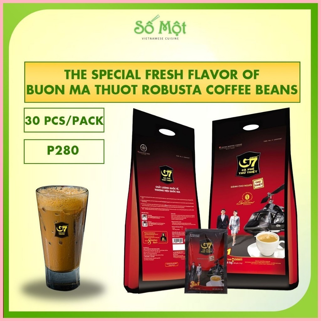 Imported Vietnamese Goods G7 Coffee 320g (20 sachets x 16gr) - Ca Phe G7 320g | Shopee Philippines