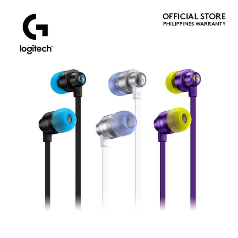 Gaming Logitech G333 Earphones With Dual Audio Drivers,In-Line Mic ...