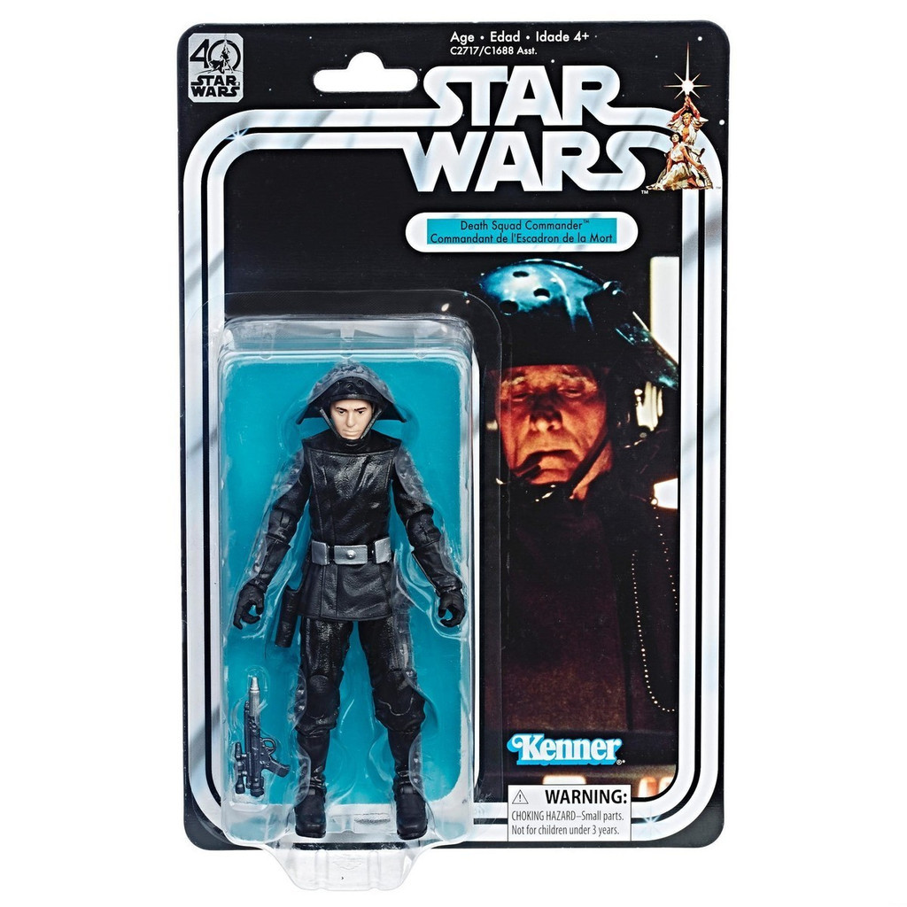 Hasbro Star Wars 40th Anniversary Death Star Commander 6 Inches ...