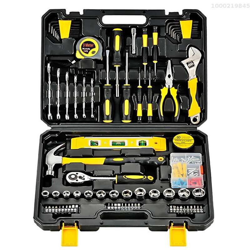 - Mga Gamit 108 Piece Tool Set Gamit Ang Plastic Toolbox Storage Case ...