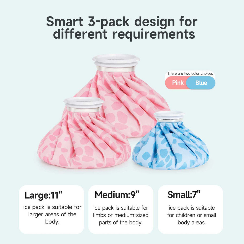 Hot and Cold Reusable Pack, Children's Fever Physical Cooling Ice Pack ...
