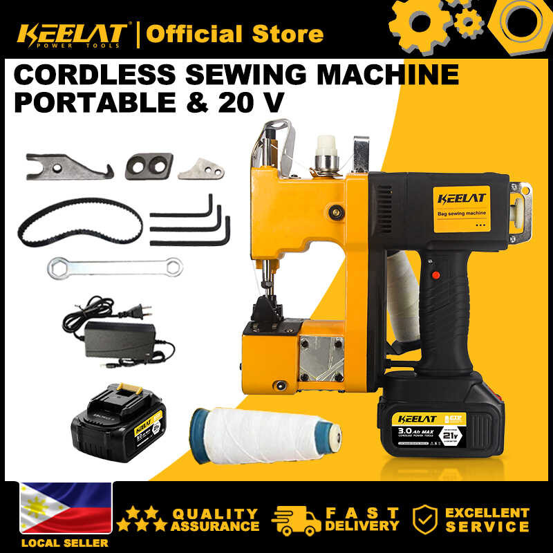 Cordless Heavy KEELAT Duty Portable ny Woven Bag Sewing Sack Packing ...