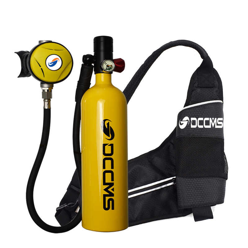 a 90 Mini Oxygen Tank, Portable Scuba Diving Equipment, Refillable ...