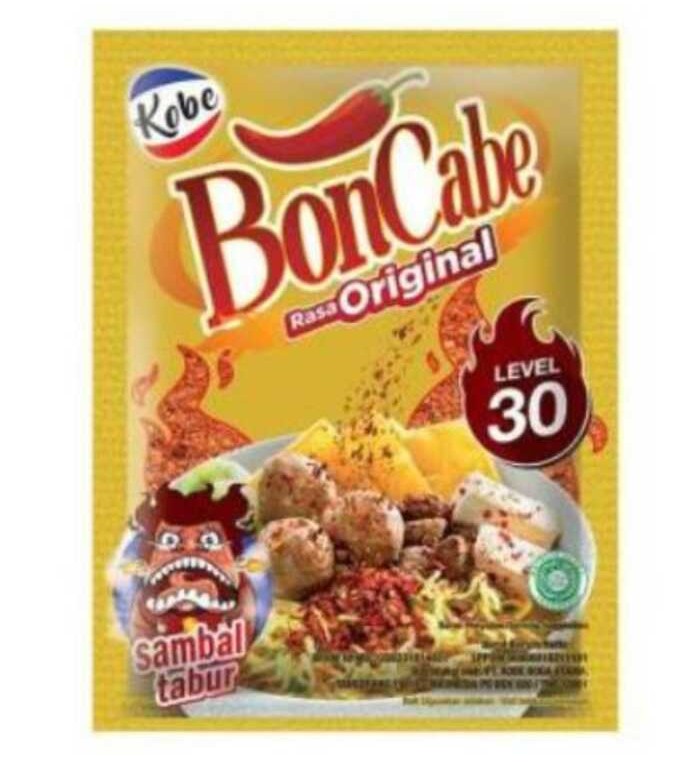 Bon Cabe Level 30 Sa Sachet 4g Indonesia Spicy Chili Flakes chet ...