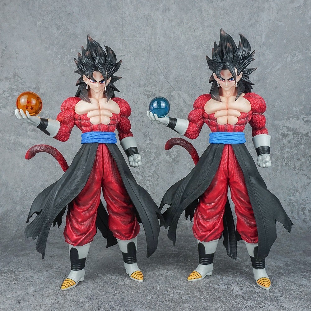 New Anime Dragon Ball Gogeta Ssj4 Figure Super Saiyan 4 Son Goku Vegeta ...