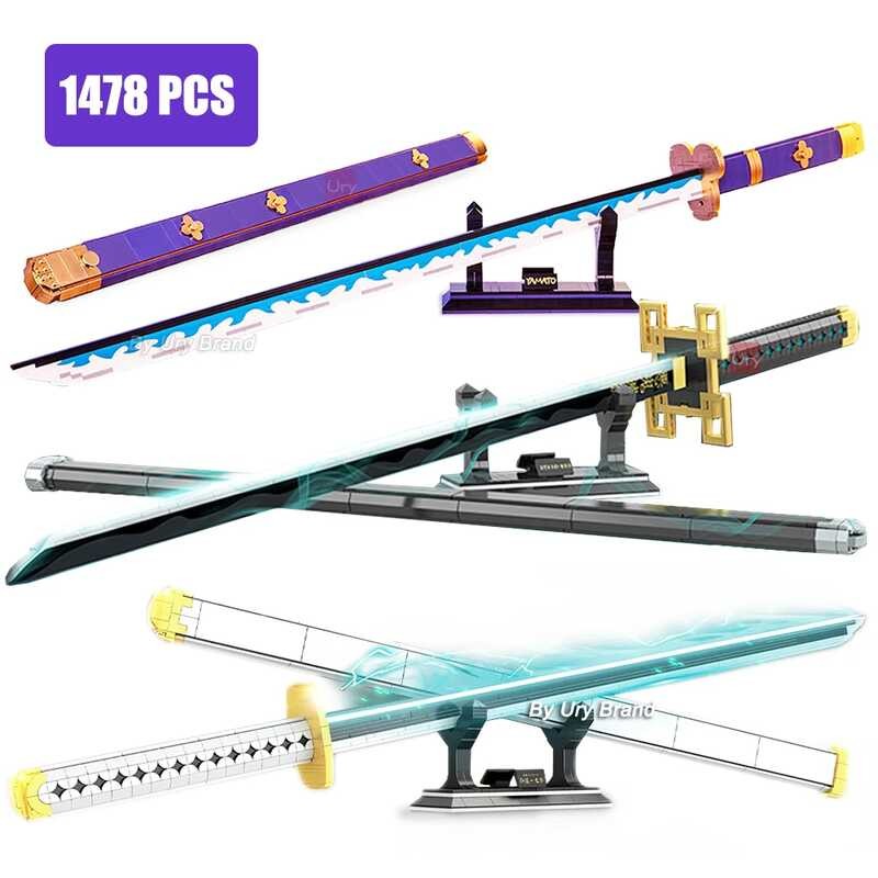 Japanese Anime Ninja Samurai Sword Katana Luminous Butterfly Nichirin ...