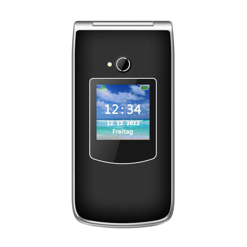 40 D311 Big Button Flip Mobile With SOS 2G GSM Senior Phone 32M+32M ...