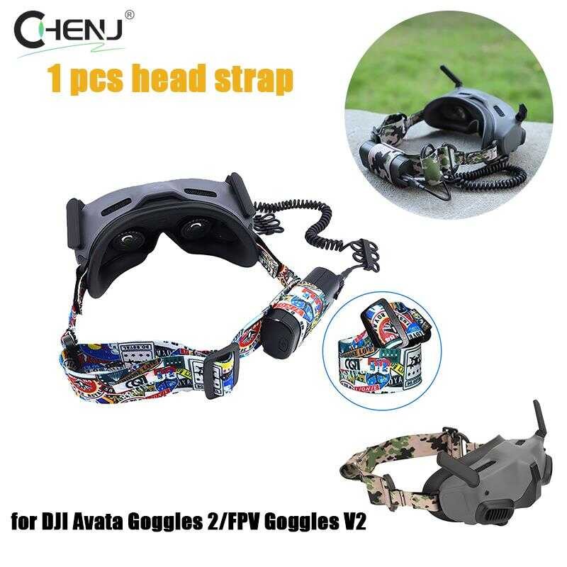 Head Strap Cartoon Para sa DJI Avata Goggles 2/FPV Goggles V2 Head ...