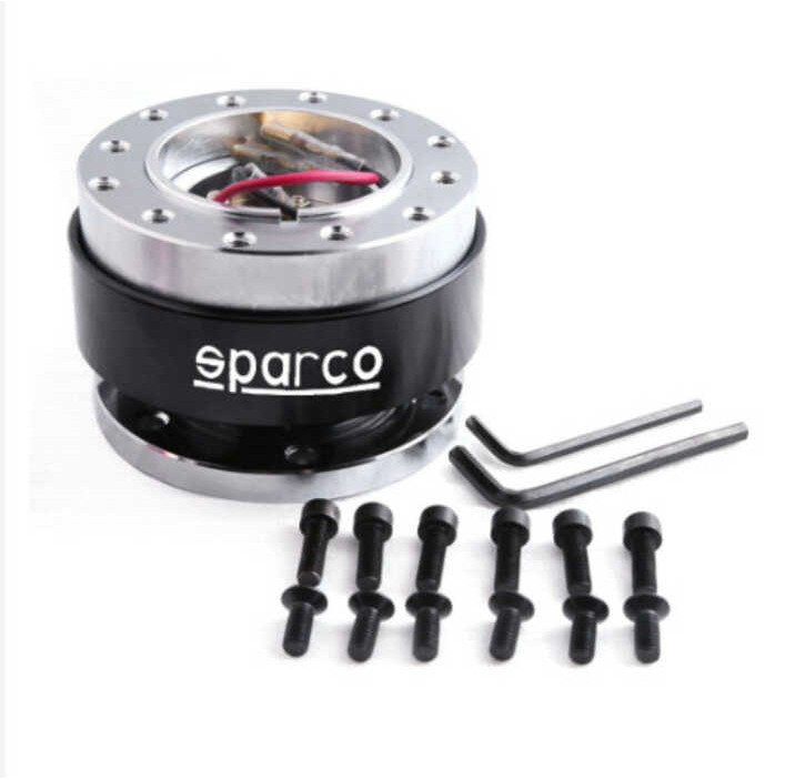 Universal ☥ Sparco Interior Parts Aluminum 6 Hole Car Quick Release ...