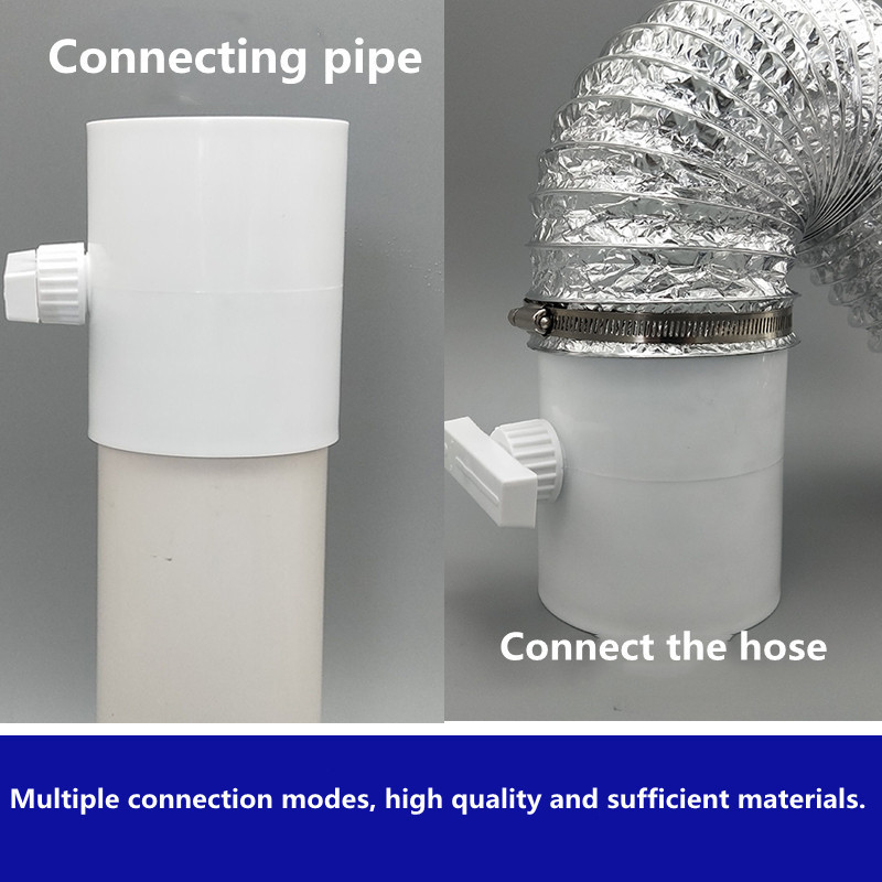 pvc air volume control valve pp valve ventilation duct air valve ABS ...