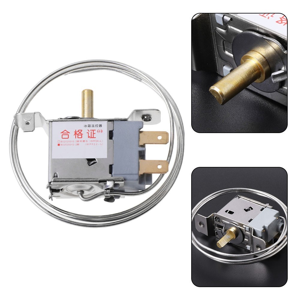 SYF WPF22-L 2Pin Refrigerator Thermostat Mechanical Temperature Control Switch | Shopee Philippines