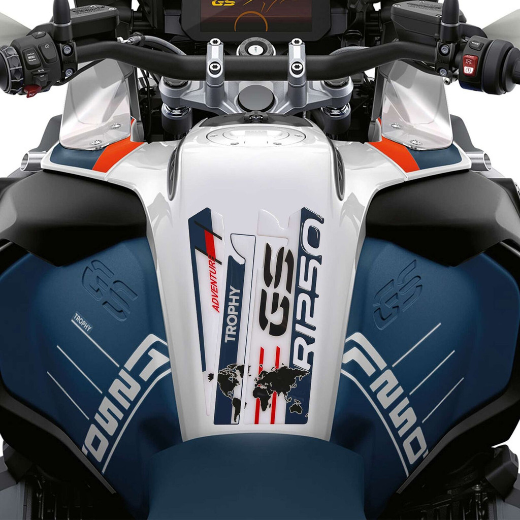 FOR R 1250 GS Adventure Trophy Motorcycle Tank Pad Fuel Tankpad 3D ...