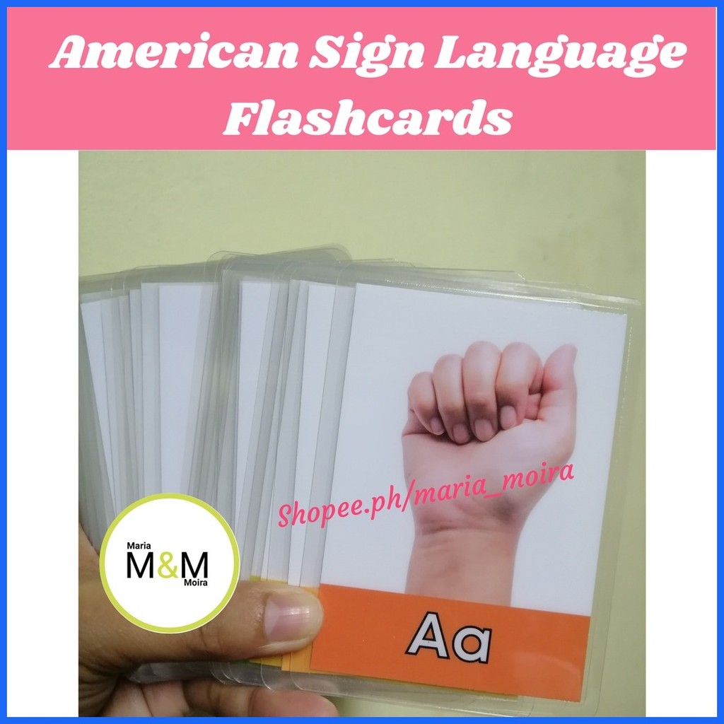 NUMBERS and ALPHABET SIGN LANGUAGE FLASHCARDS ASL, Laminated , AMERICAN ...