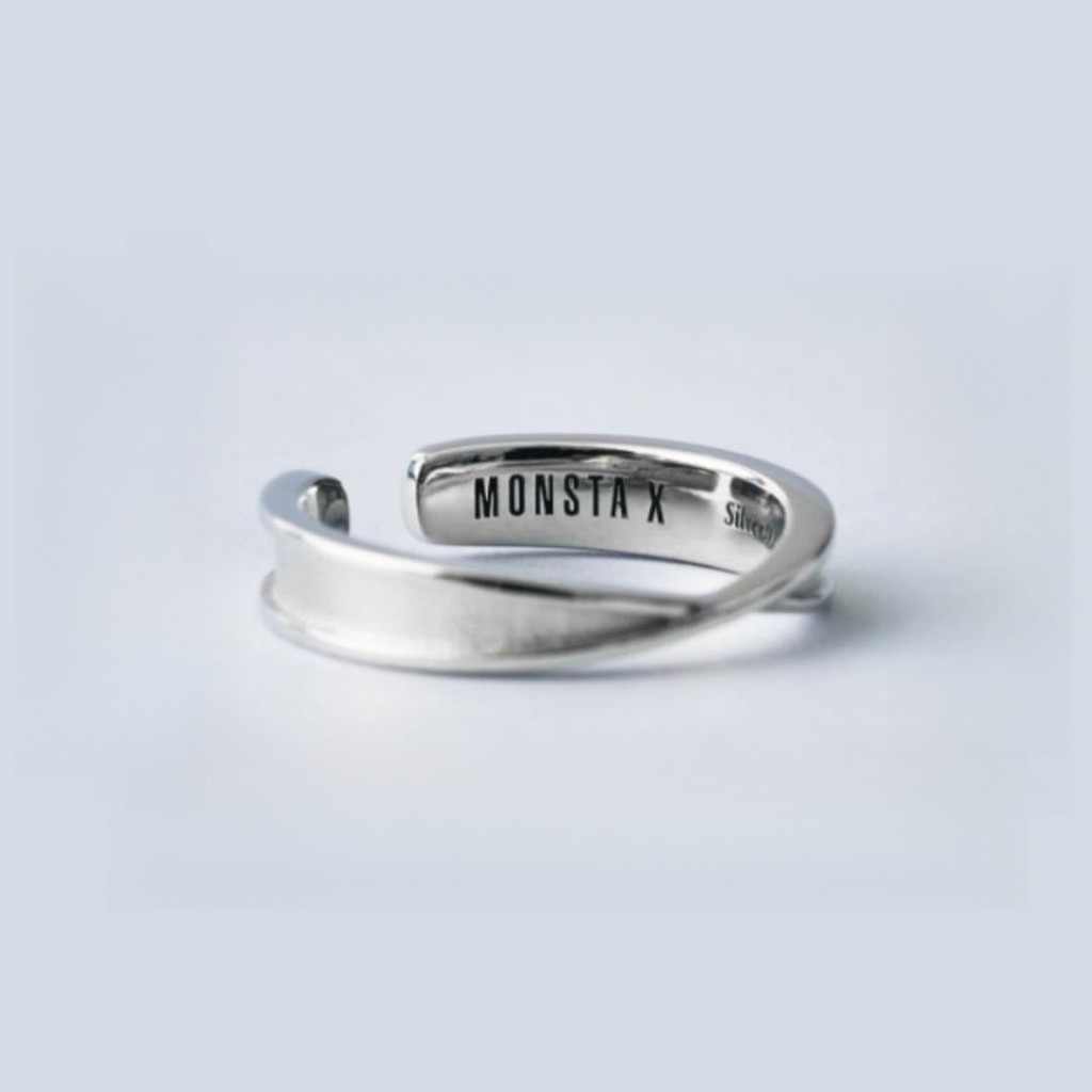 Kpop Idol MONSTA X Rings 10th Anniversary Korean Fashion Accessories ...