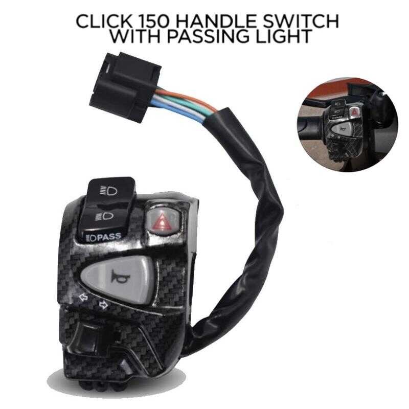 Honda Left Handle Switch PLUG AND PLAY with Passing&Hazard For Click V2 ...