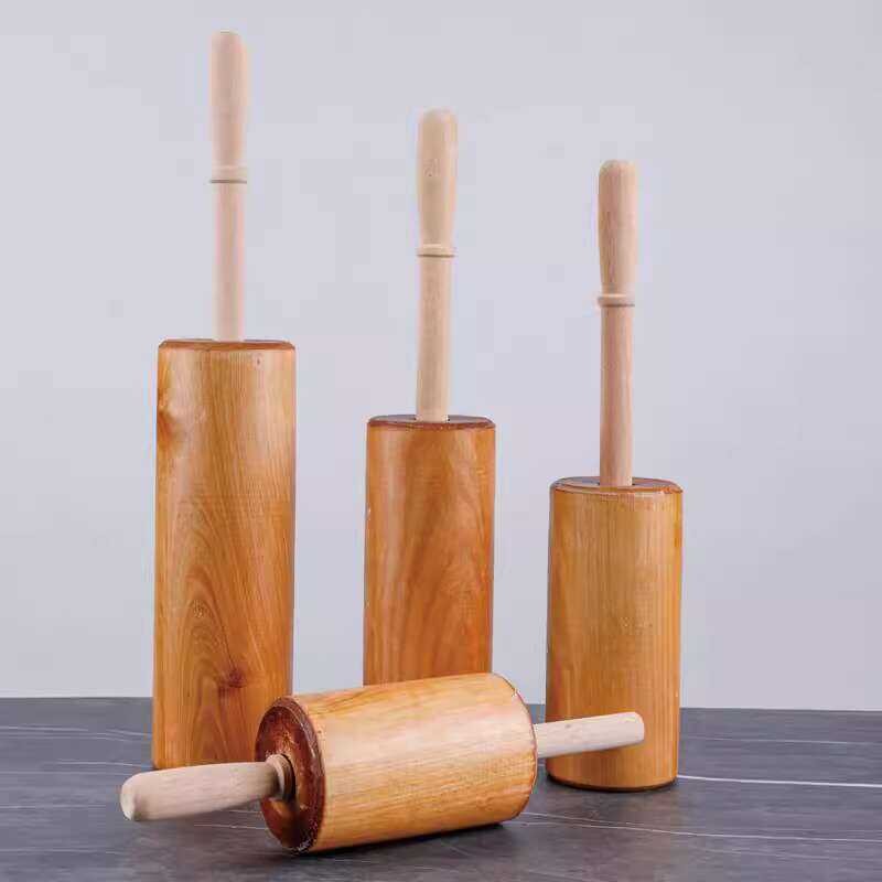 Large Solid Wood Household Roller Dumpling Wrapper Tool Fondant Rolling ...