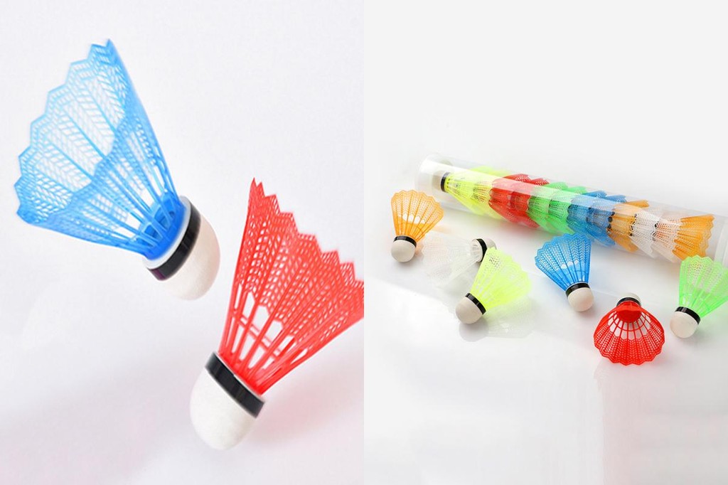 Badminton Kit Multi-purpose Badminton Set 12pcs Colorful Badminton ...