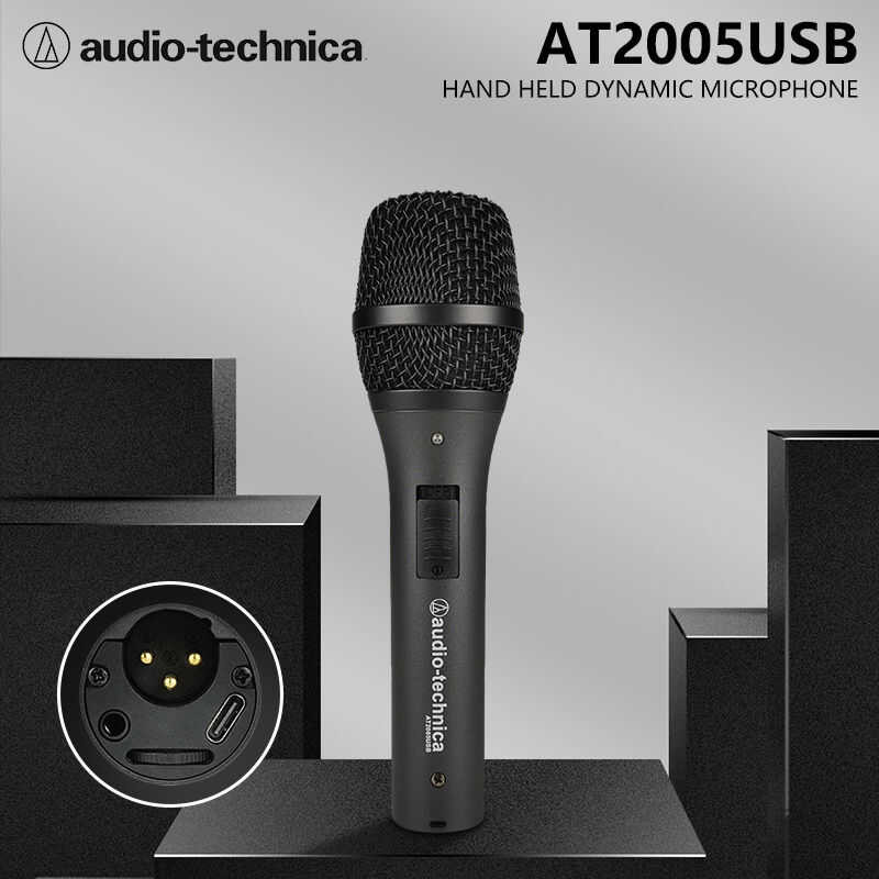 At2005usb Audio-Technica Professional Musical Instrument Wired ...