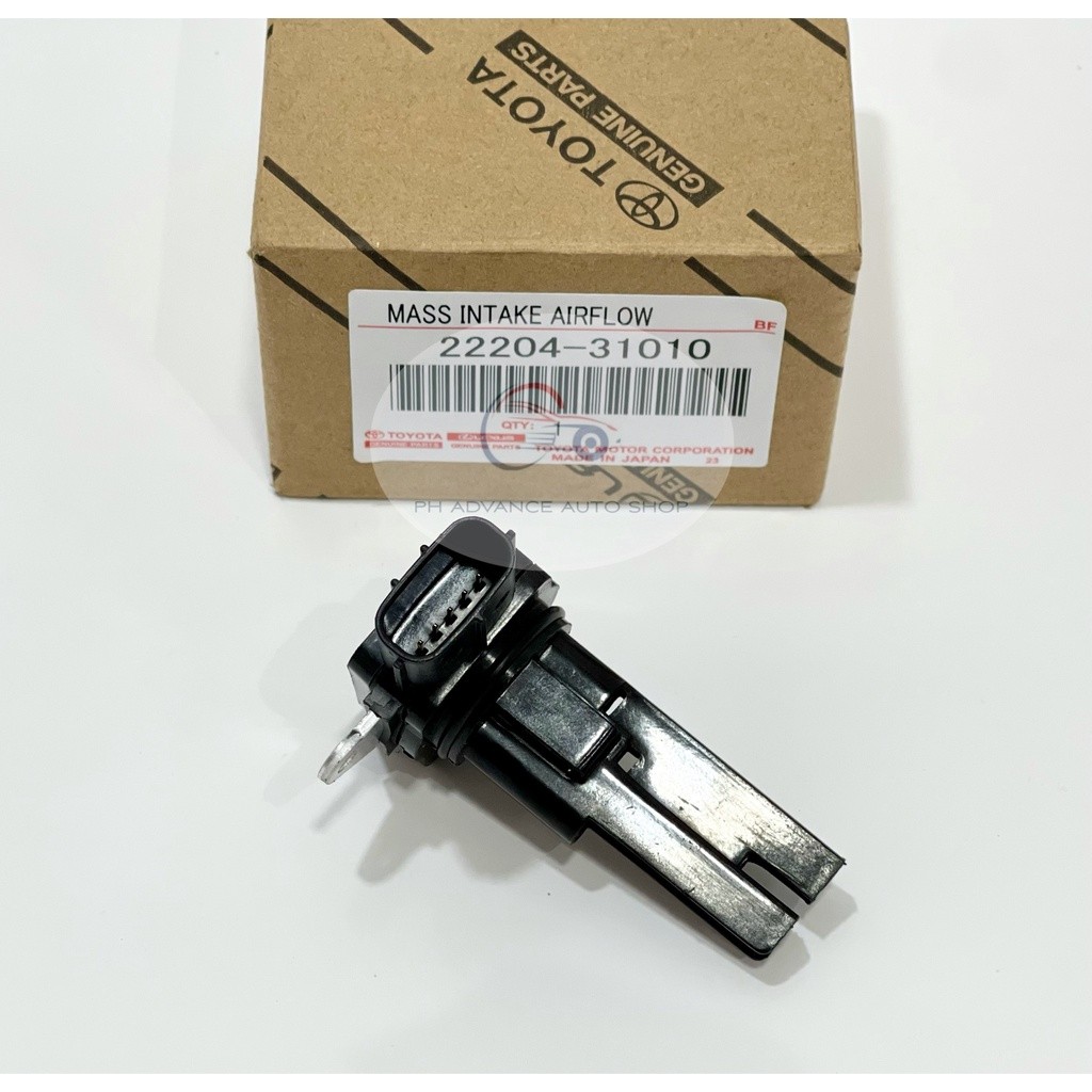 Mass Air Flow Sensor Toyota Fortuner / HiLux / HiAce / Land Cruiser 22204-31010 MAF Sensor ...