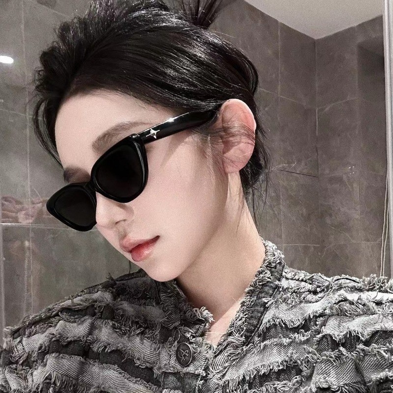 New Metal Sunglasses Women Internet Celebrity Sunglasses Star Legs ...