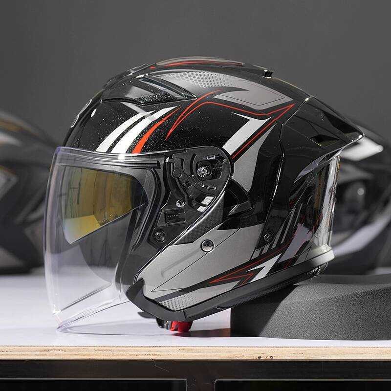 Helmet Men AR and Women Summer Motorcycle Half Helmet Three-Quarter ...