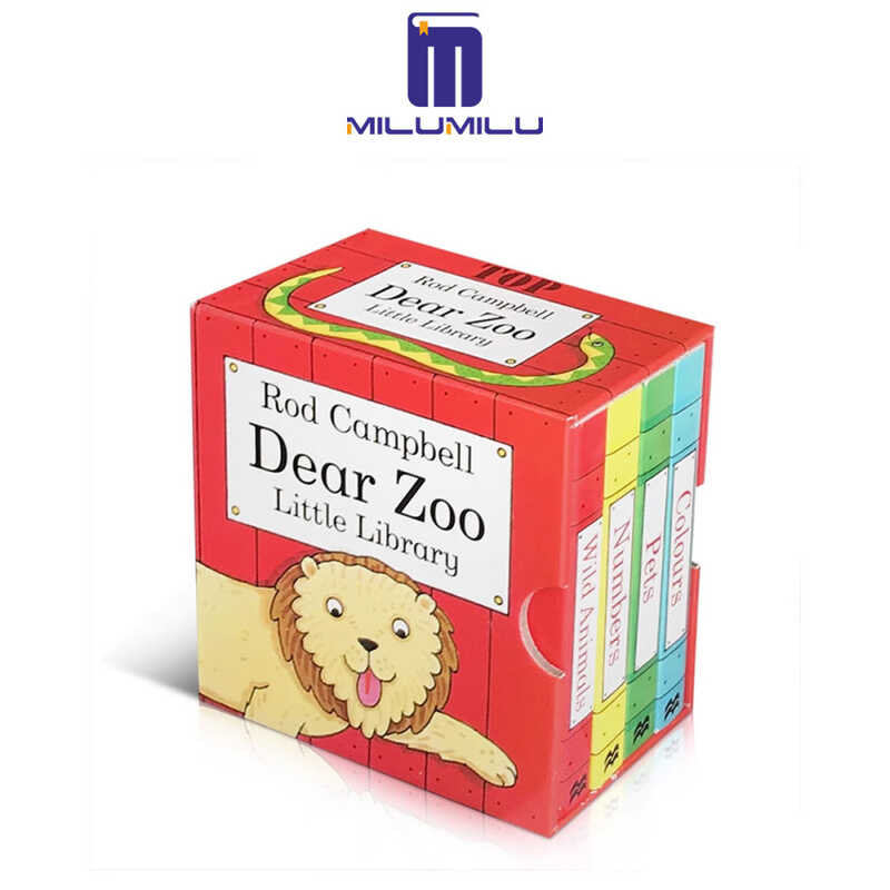 Dear Zoo Little Library Opposites Colour Board Book By Rod Campbell ...