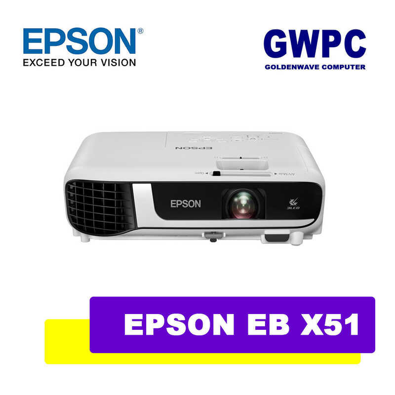 Epson Eb-X51 XGA 3Lcd Projector EB X51 Ebx51 412 | Shopee Philippines