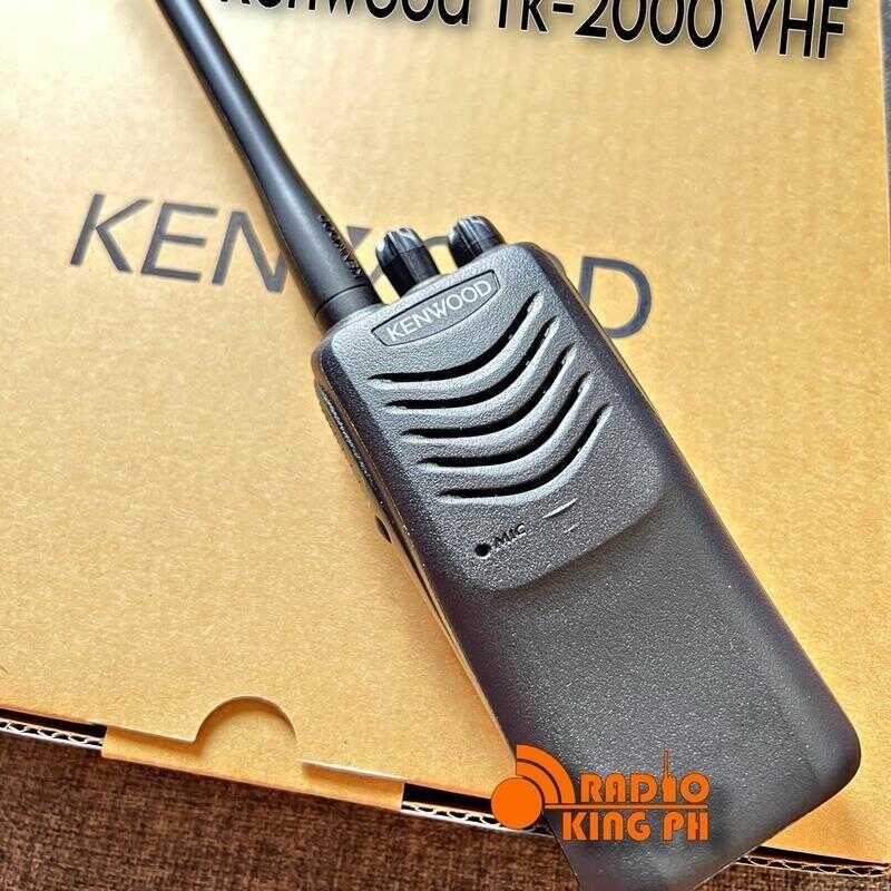 Kenwood Tk-2000 VHF Slim Handheld Radio Walkie | Shopee Philippines