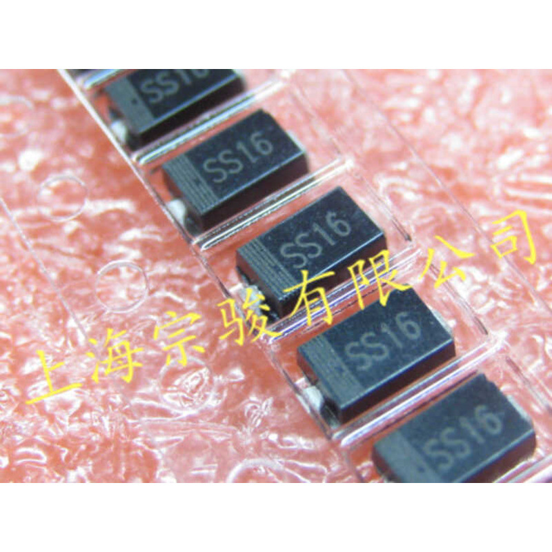 SMD Schottky Diode SS16 SMA DO-214AC 1A 60V Brand New 100 Pieces for 8 ...