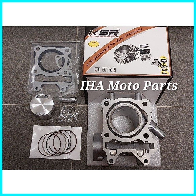 Cylinder Block Set "Click 125i,Click 125 Fi" (V1/V2/Standard 52.4mm ...
