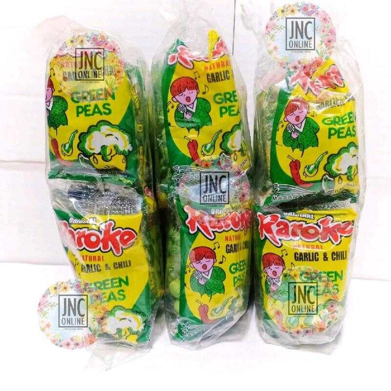 3 PACKS | Karaoke Greenpeas 12 Packets X 5G OG Pinoy 90S Chichirya Ffa ...