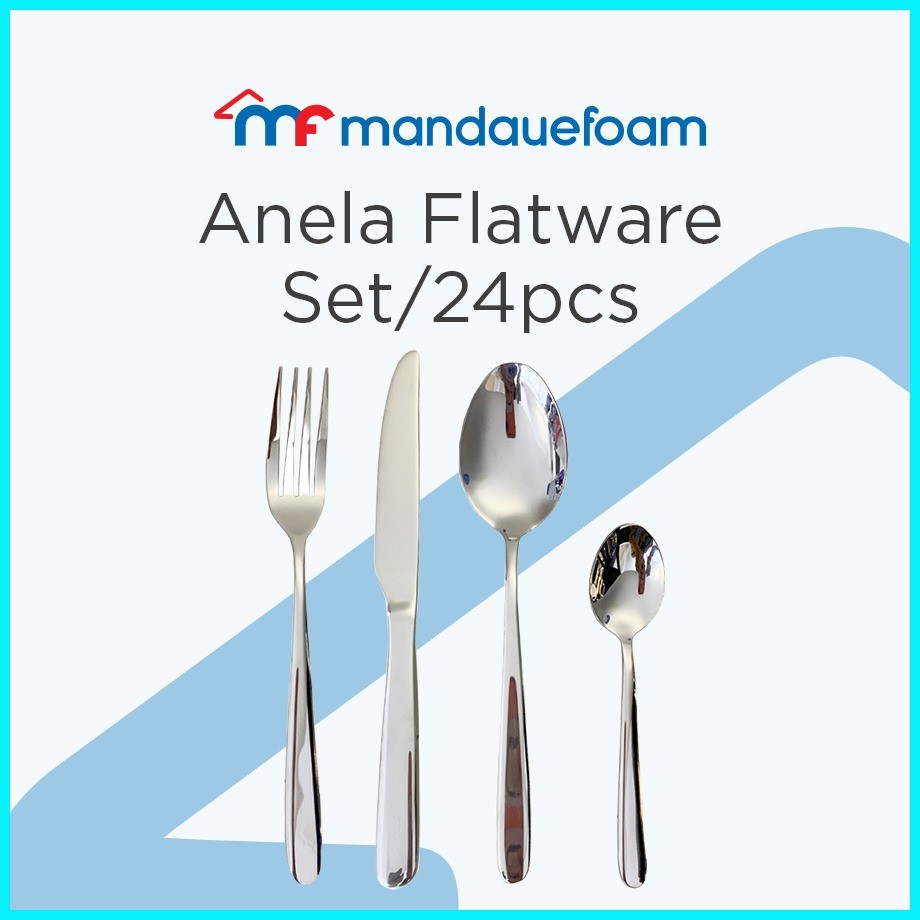 Mandaue Foam Anela Flatware Set/24pcs | Shopee Philippines